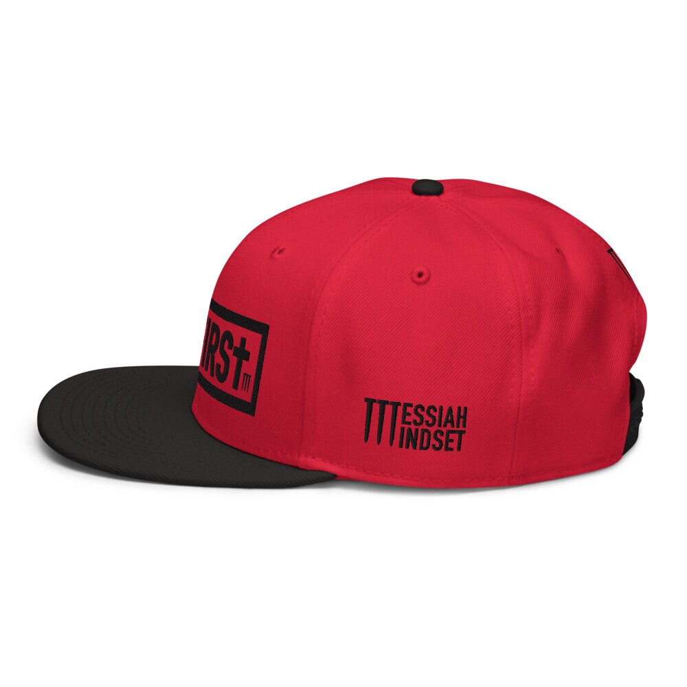 God First Christian Snapback Hat by Messiah Mindset - Faith in God ...