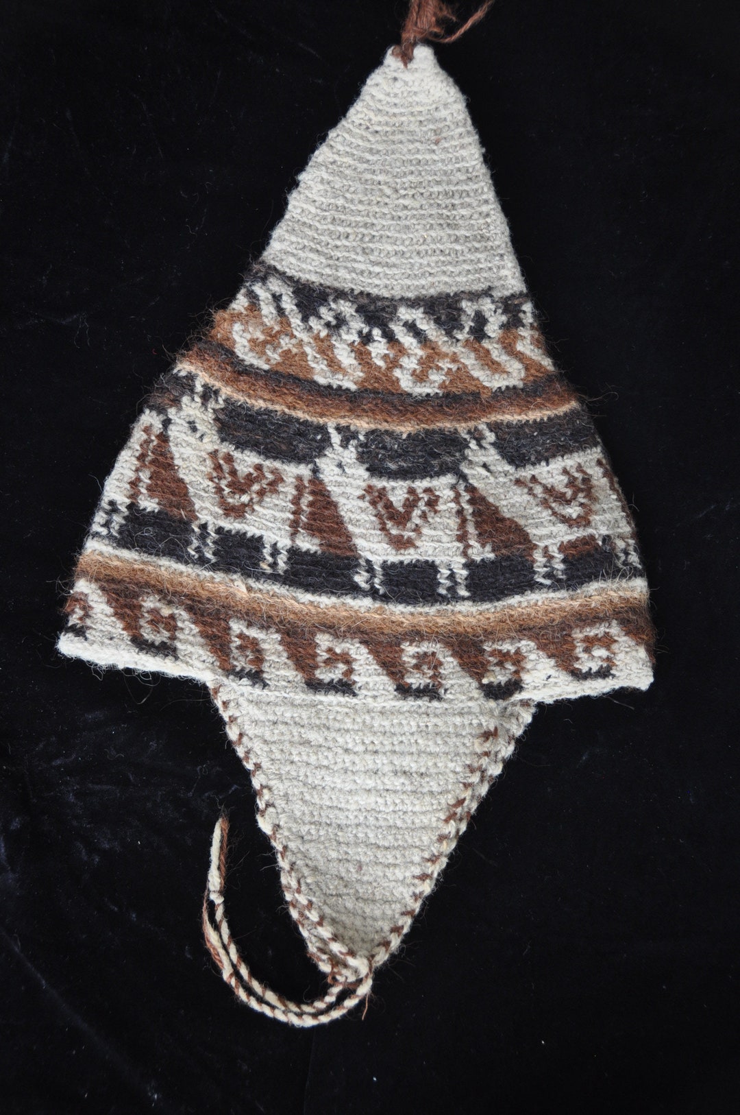 Natural Coloured Sheep Wool /alpaca Hat - Etsy