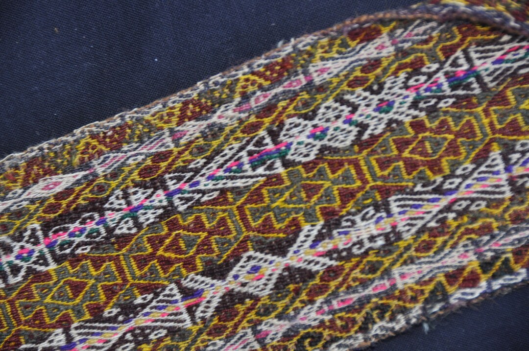 Finely Woven Sheeps Wool Vintage Chumpi Belt. Hand Made in Peru. - Etsy