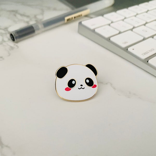 Panda Enamel Pin - Etsy