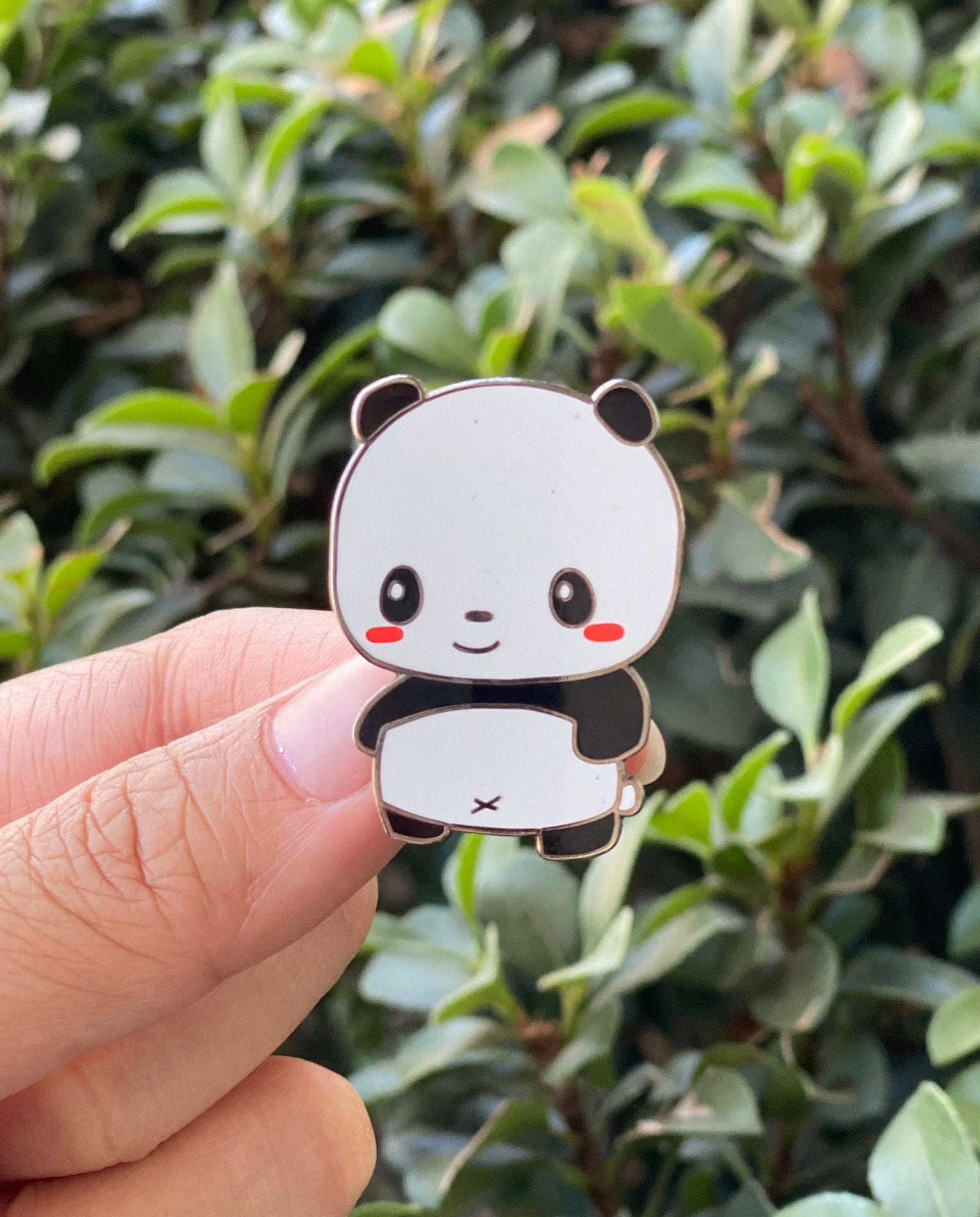 Kawaii Cute Panda Hard Enamel Pin Small Accessory Gift - Etsy