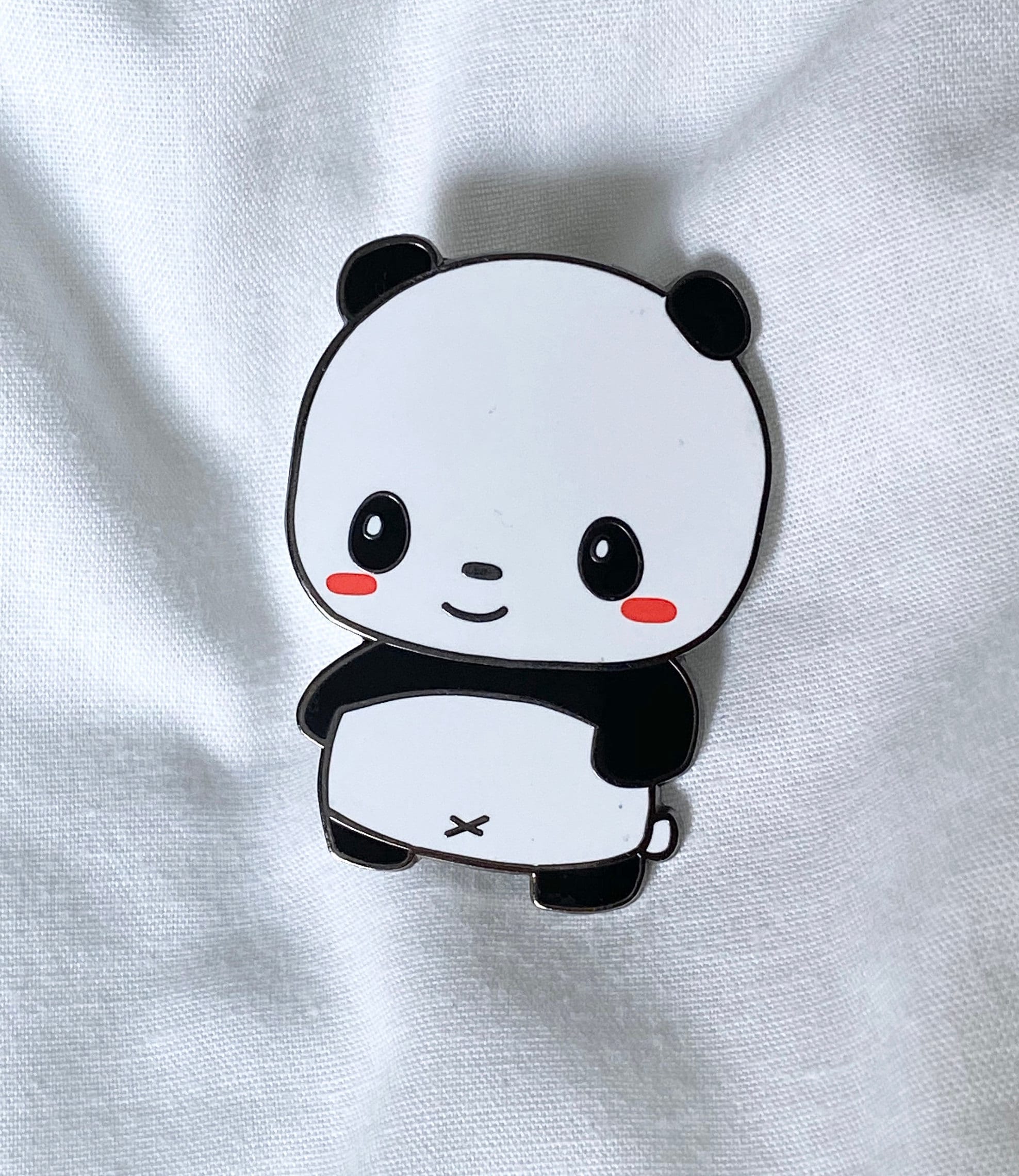 Kawaii Cute Panda Hard Enamel Pin Small Accessory Gift - Etsy
