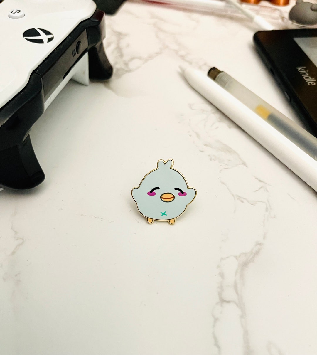 Duck Enamel Pin (hard), Cute Ducky Pin for Backpacks & Bags, Original ...