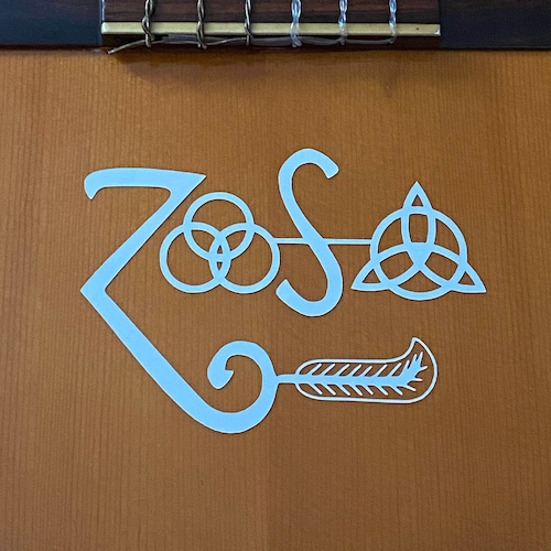Led Zeppelin Logo Sticker Vinyl - Etsy