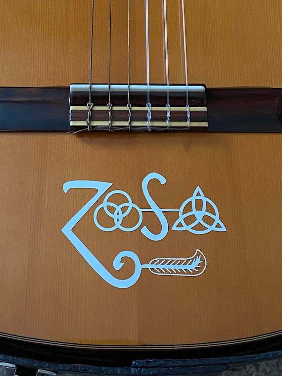 Led Zeppelin Logo Sticker Vinyl - Etsy