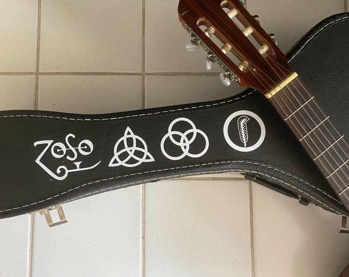 Zoso Symbols Car Decal, Led Zeppelin Zoso Symbols Car Decal, Zoso ...