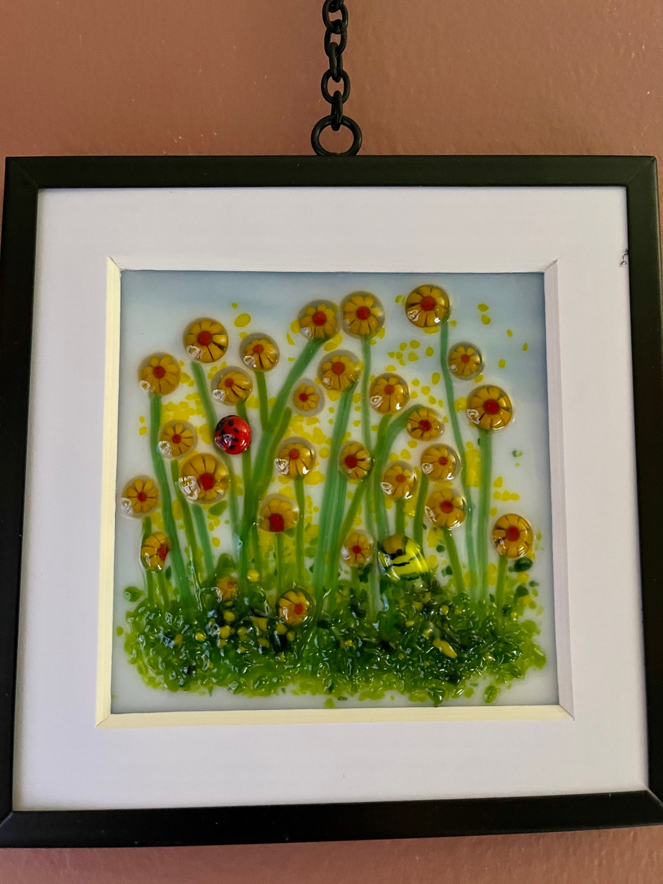 Fused Glass Floral - Etsy