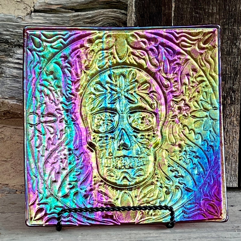 Fused Glass Plates - Etsy