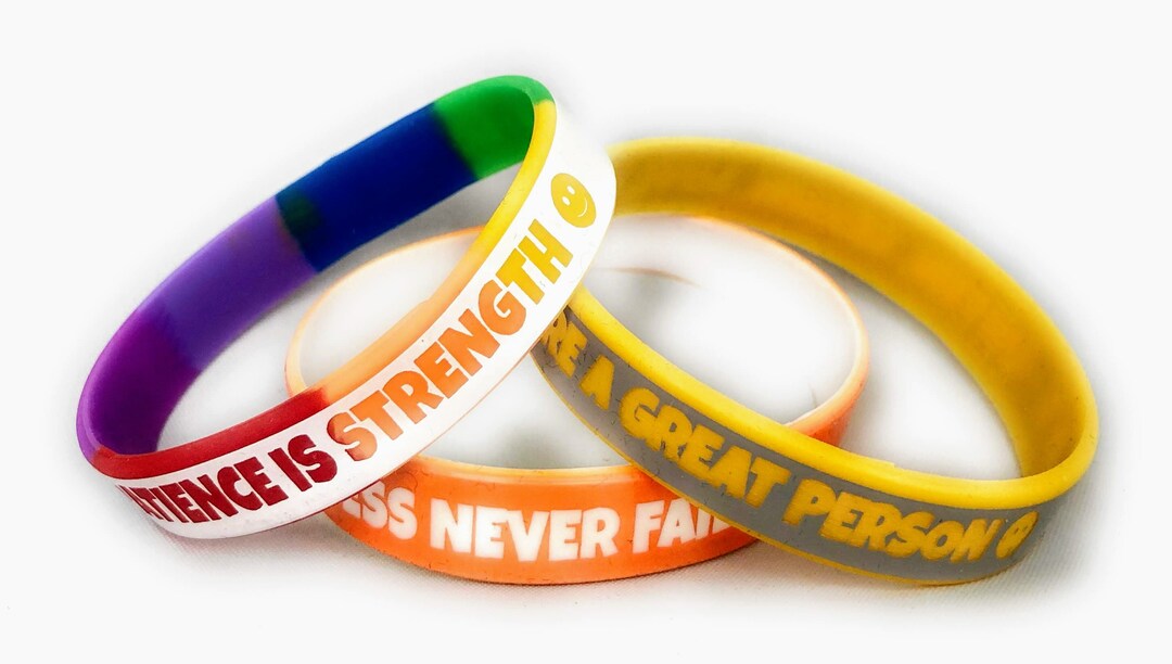 Wristbands | Positive Behavior | Motivational Messages | Children ...