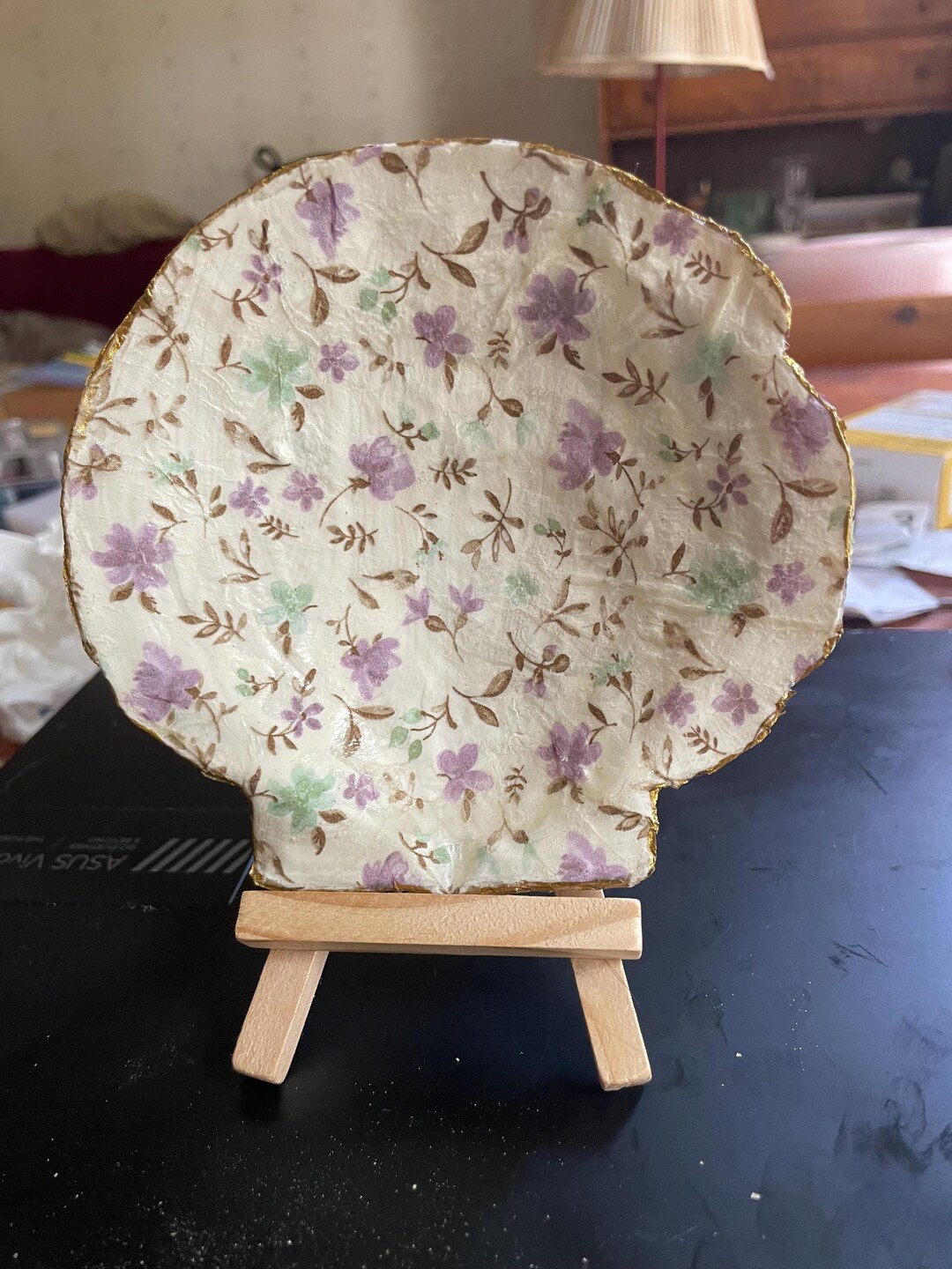 122a Penobscot Bay Scallop Shell Decoupage - Etsy