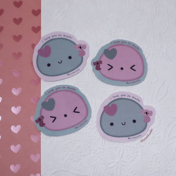 Mochi Sticker - Etsy