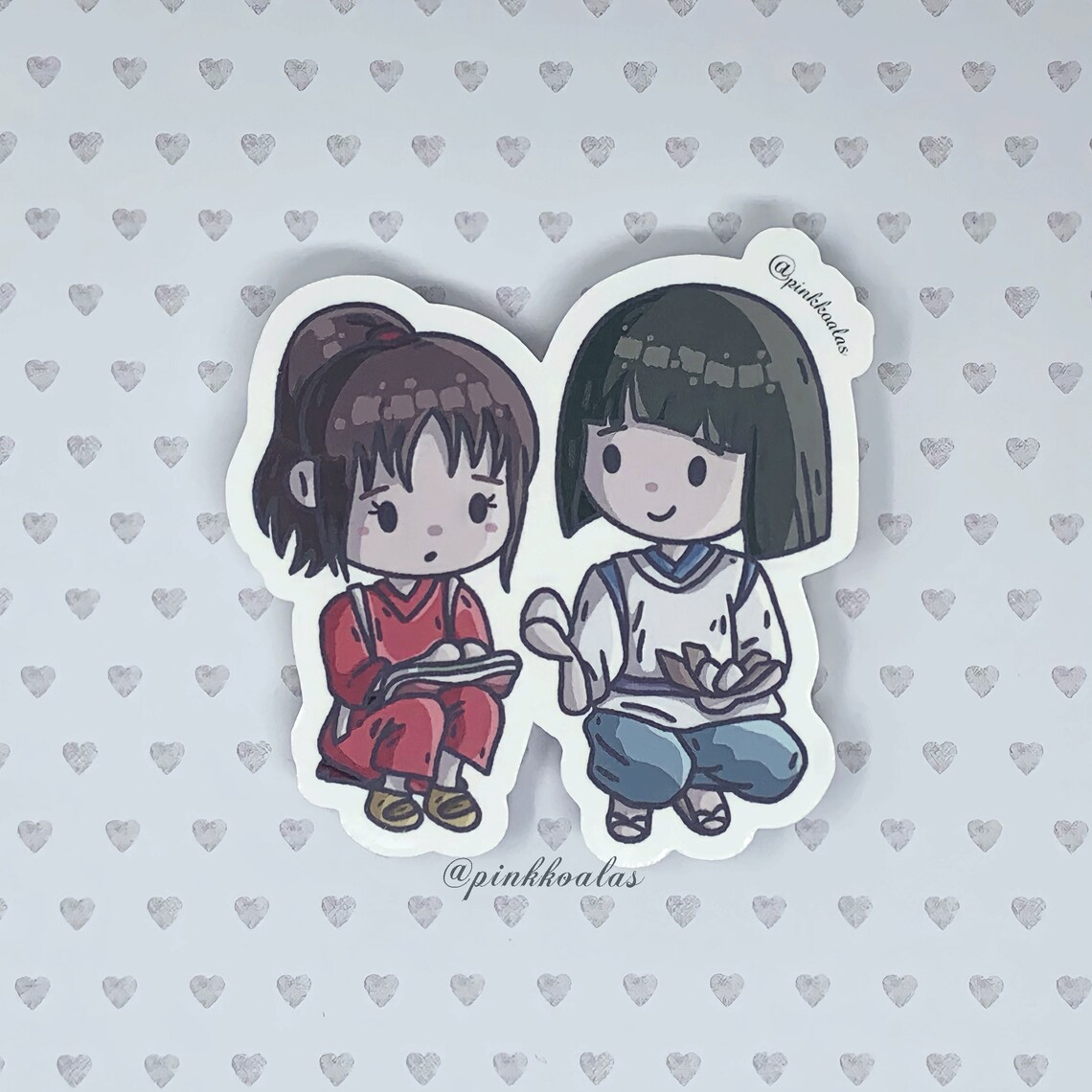 Spirited Away Sticker: Chihiro & Haku Die-cut + Bonus Stickers - Etsy