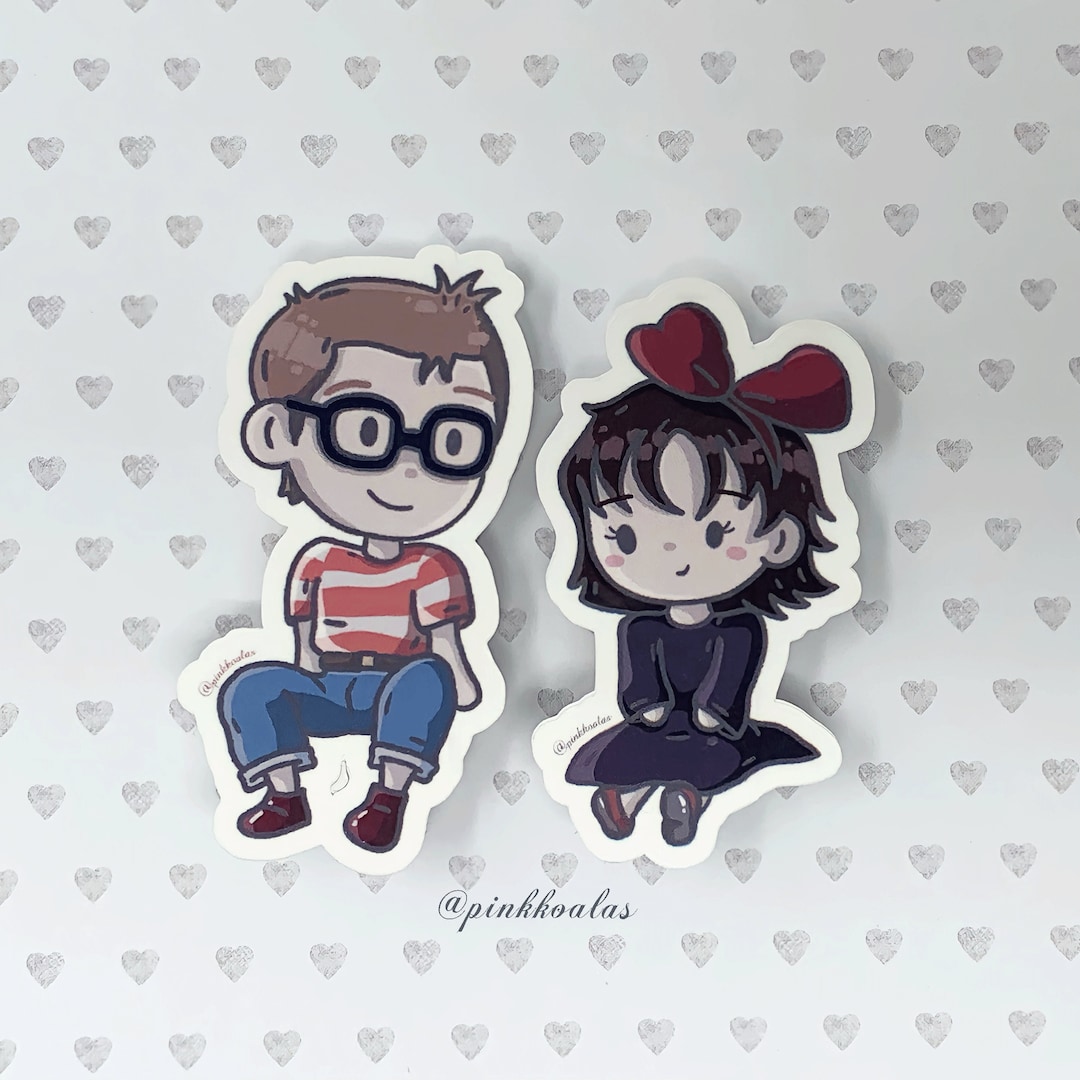 Kiki’s Delivery Service - Studio Ghibli Inspired Individual Sticker ...