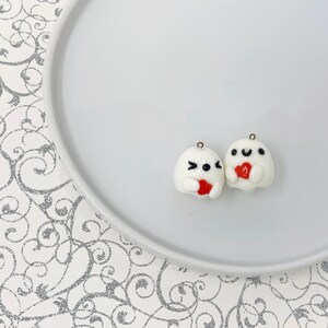 Couple Keychains My Boo Matching Ghost Charms - Etsy