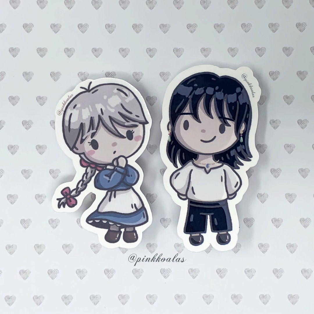 Howl’s Moving Castle - Studio Ghibli Inspired Individual Stickers ...