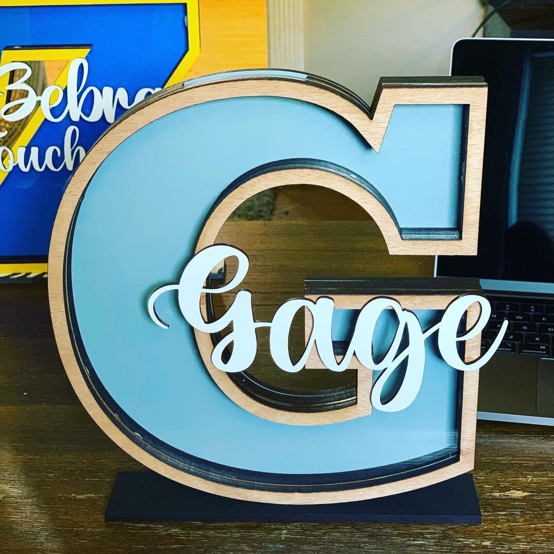 Personalized Letter Bank | Etsy