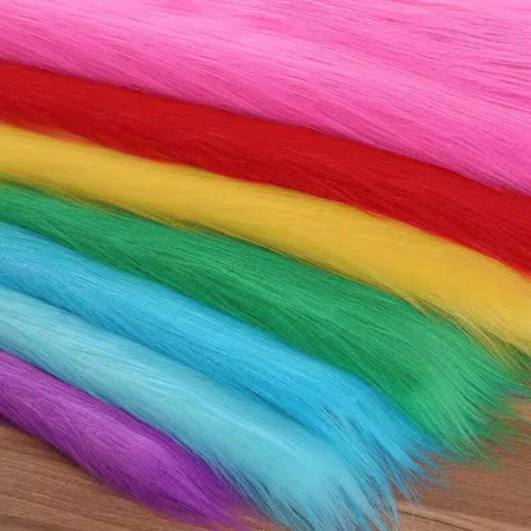 Faux Fur Fabric, LONG Pile PLUSH Fabric, Fursuit Prop, Fursuit Material ...