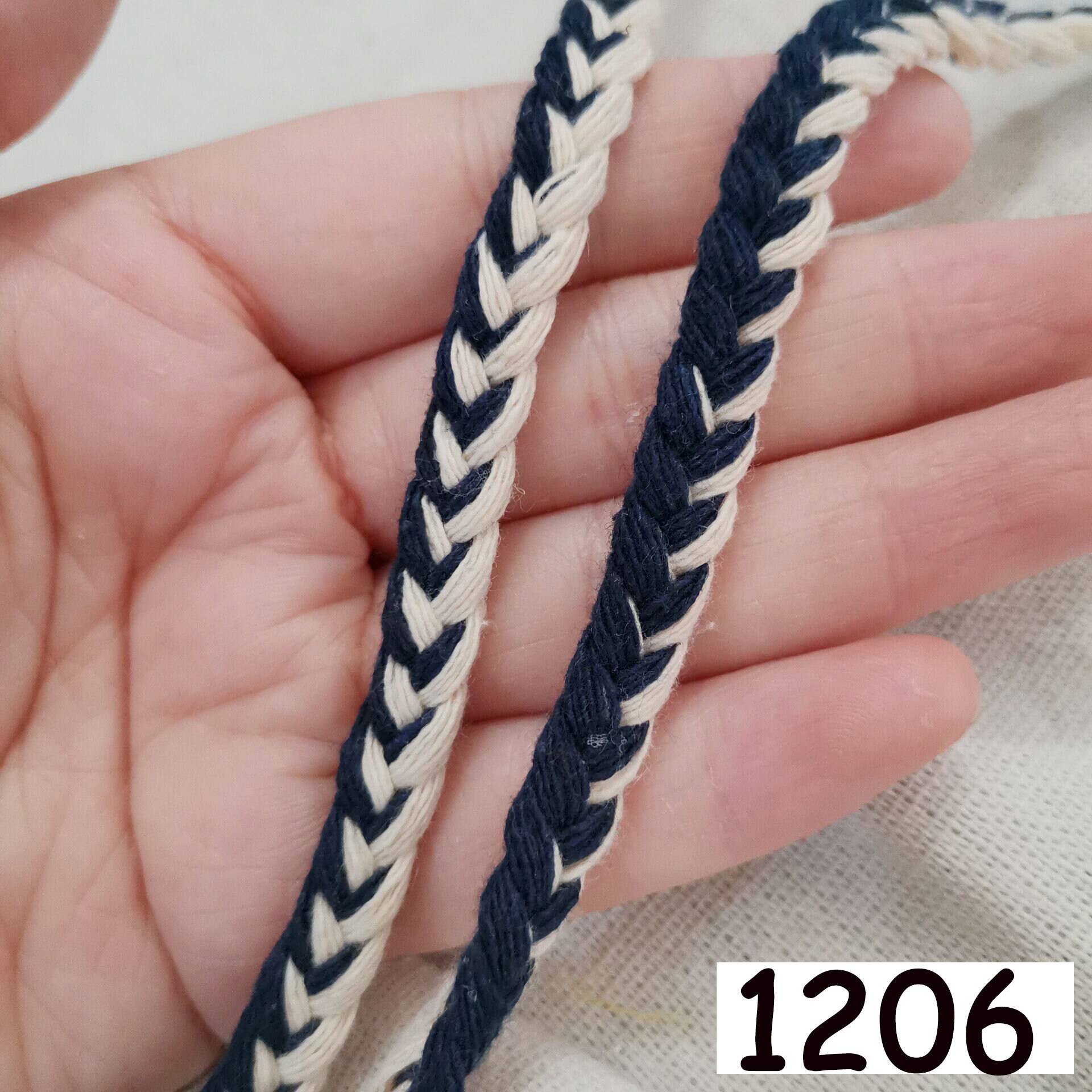 80 Meters Bundled Cotton Rope, Three-strand Braided Rope, Hand ...