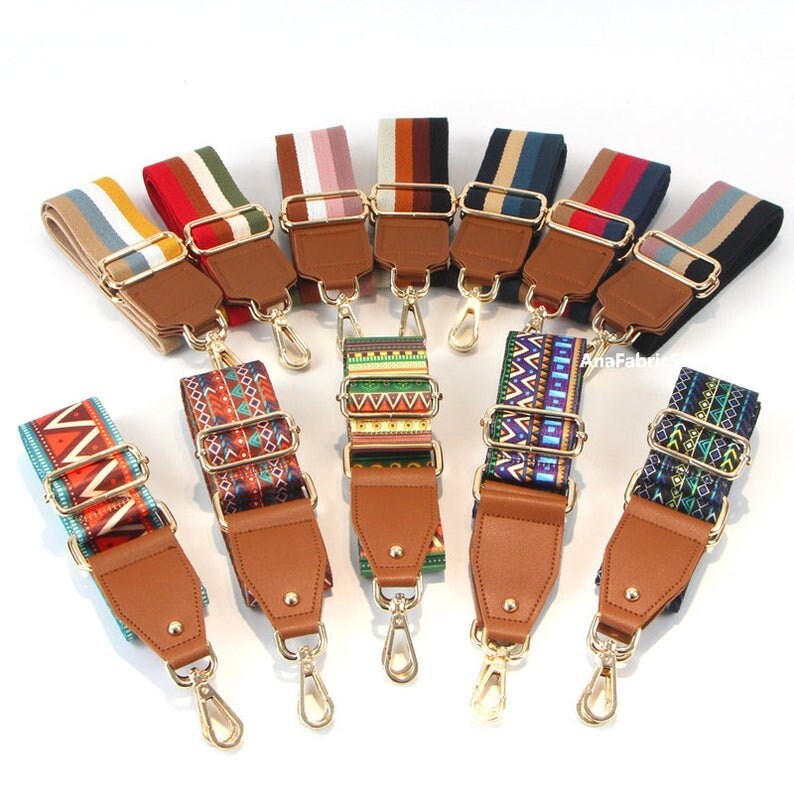 2 inch Widened Single Shoulder Bag Strap Stripe Bags Strap | Etsy