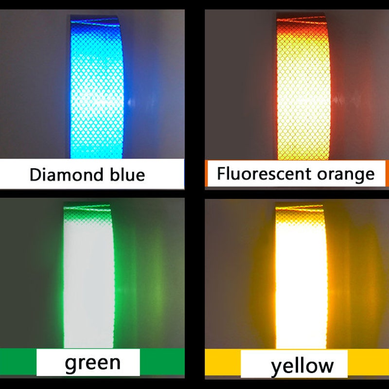 Bicycle Reflective Decals - Etsy