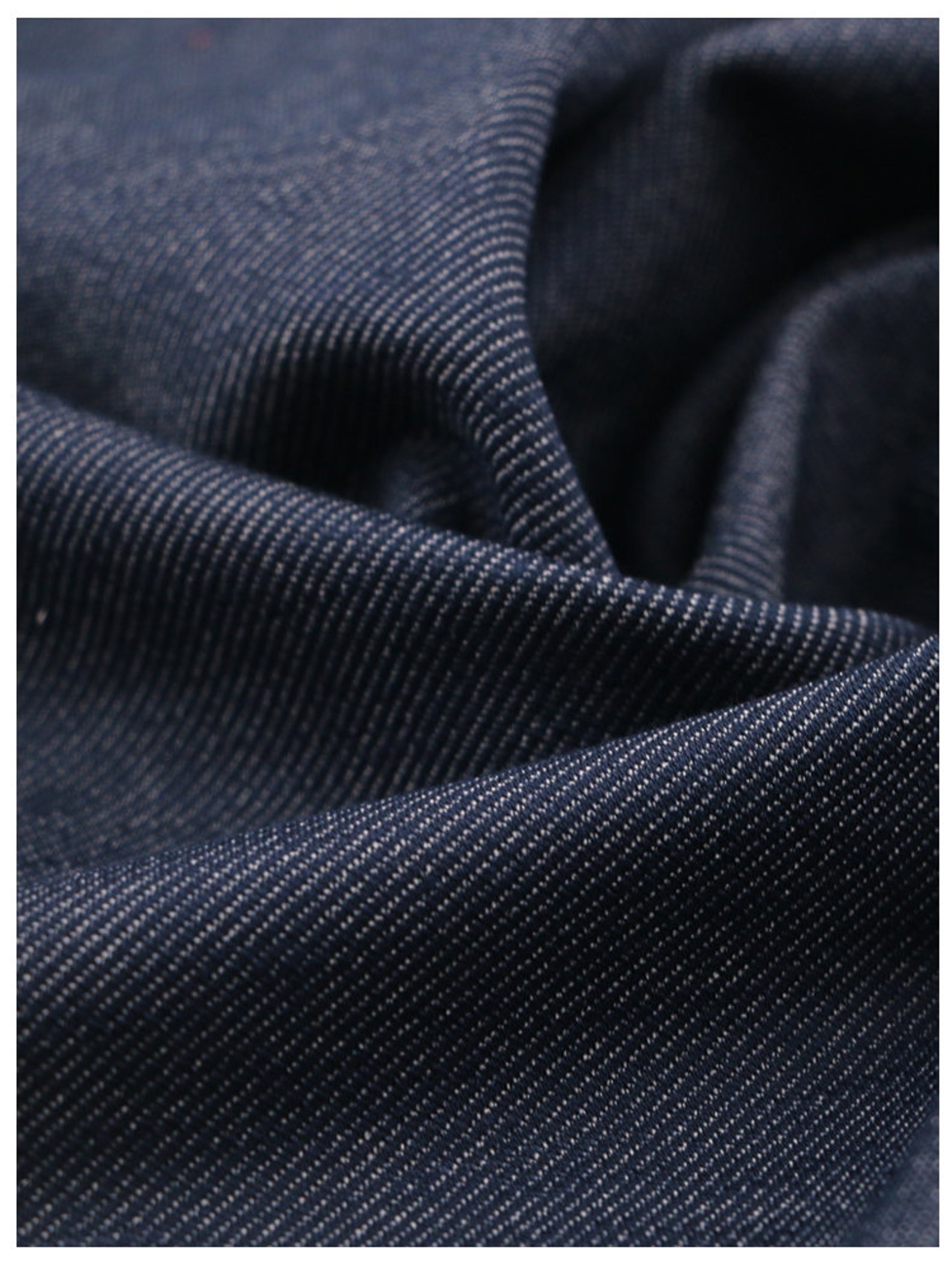 Twill Knitted Denim Fabric Four-sided Stretch Denim Fabric - Etsy