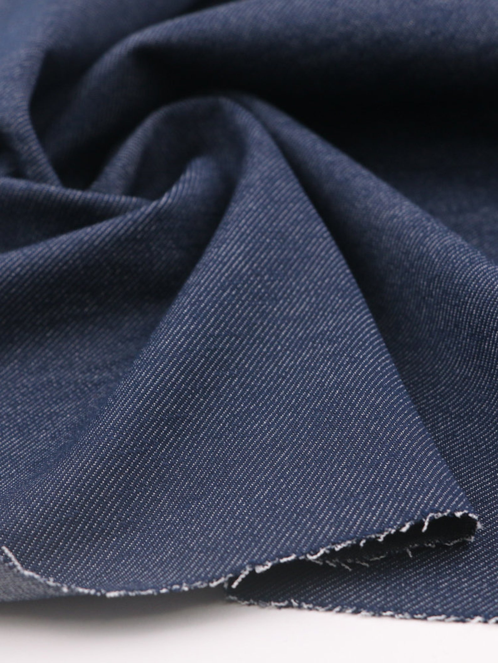 Twill Knitted Denim Fabric, Four-sided Stretch Denim Fabric, Thick ...