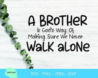 Warn a Brother Svg | Etsy