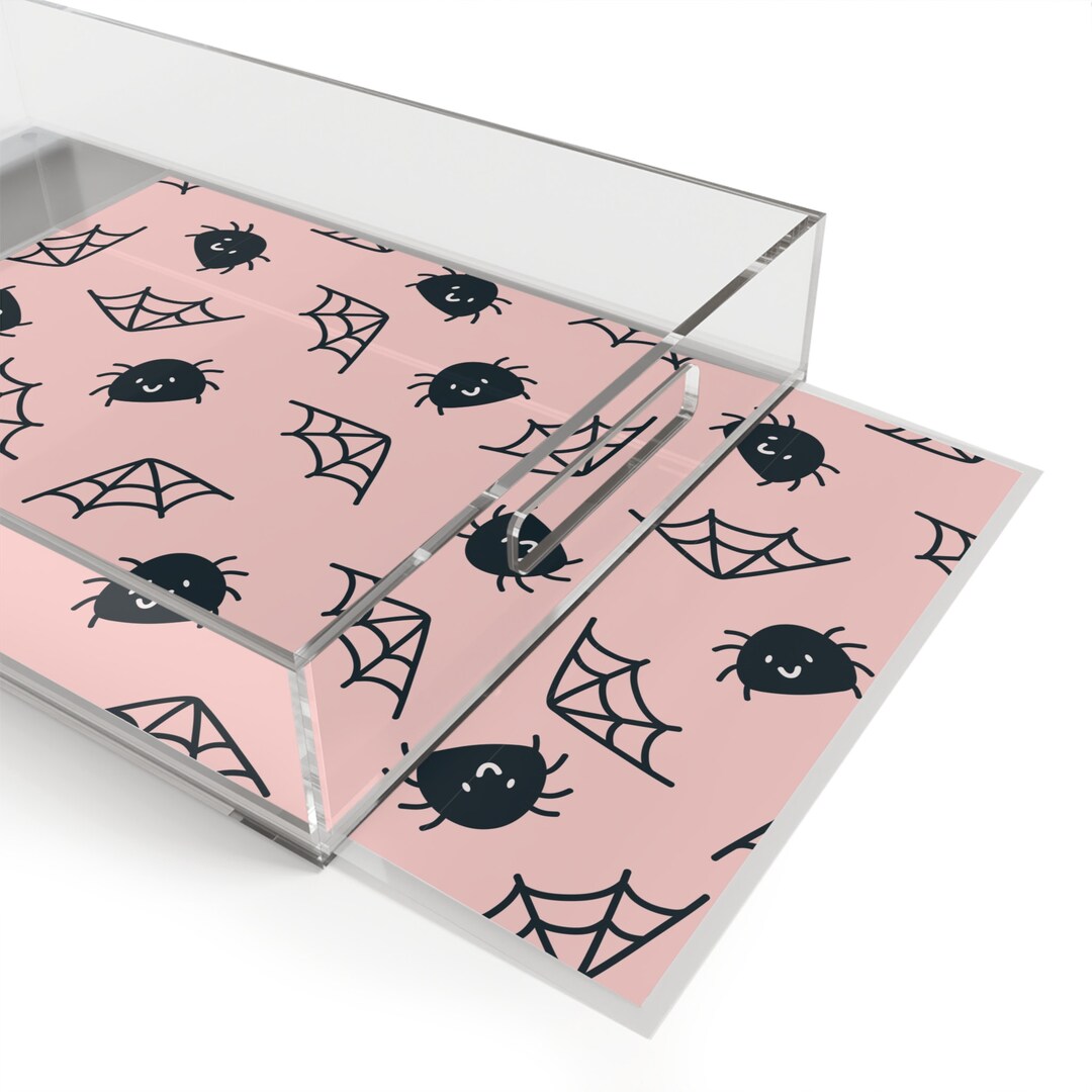 Spiderweb Acrylic Serving Tray - Etsy