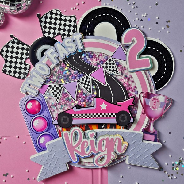 Race Car Topper - Etsy