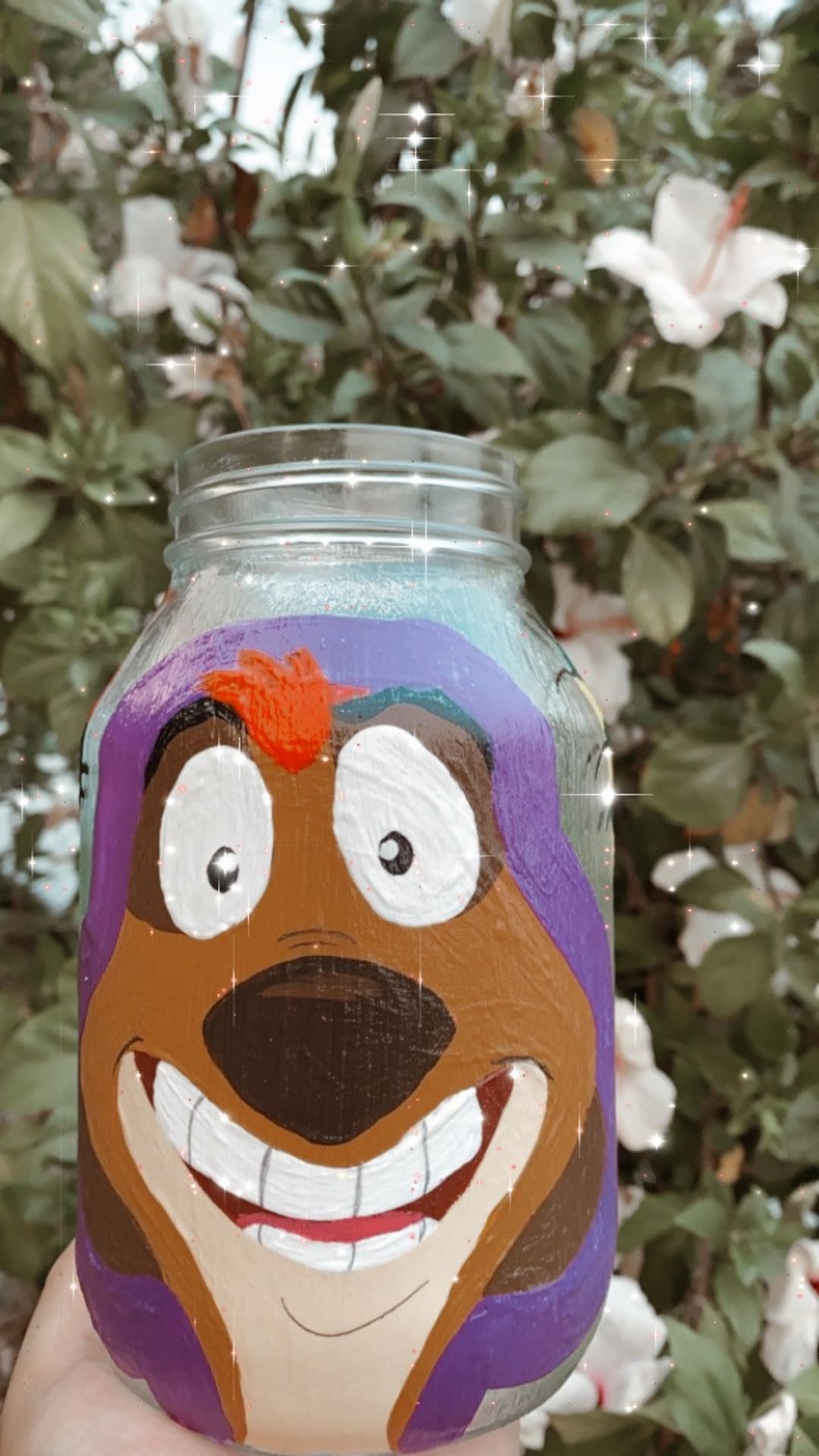 Custom 32oz *GLASS* Hand Painted Mason Jar - Etsy