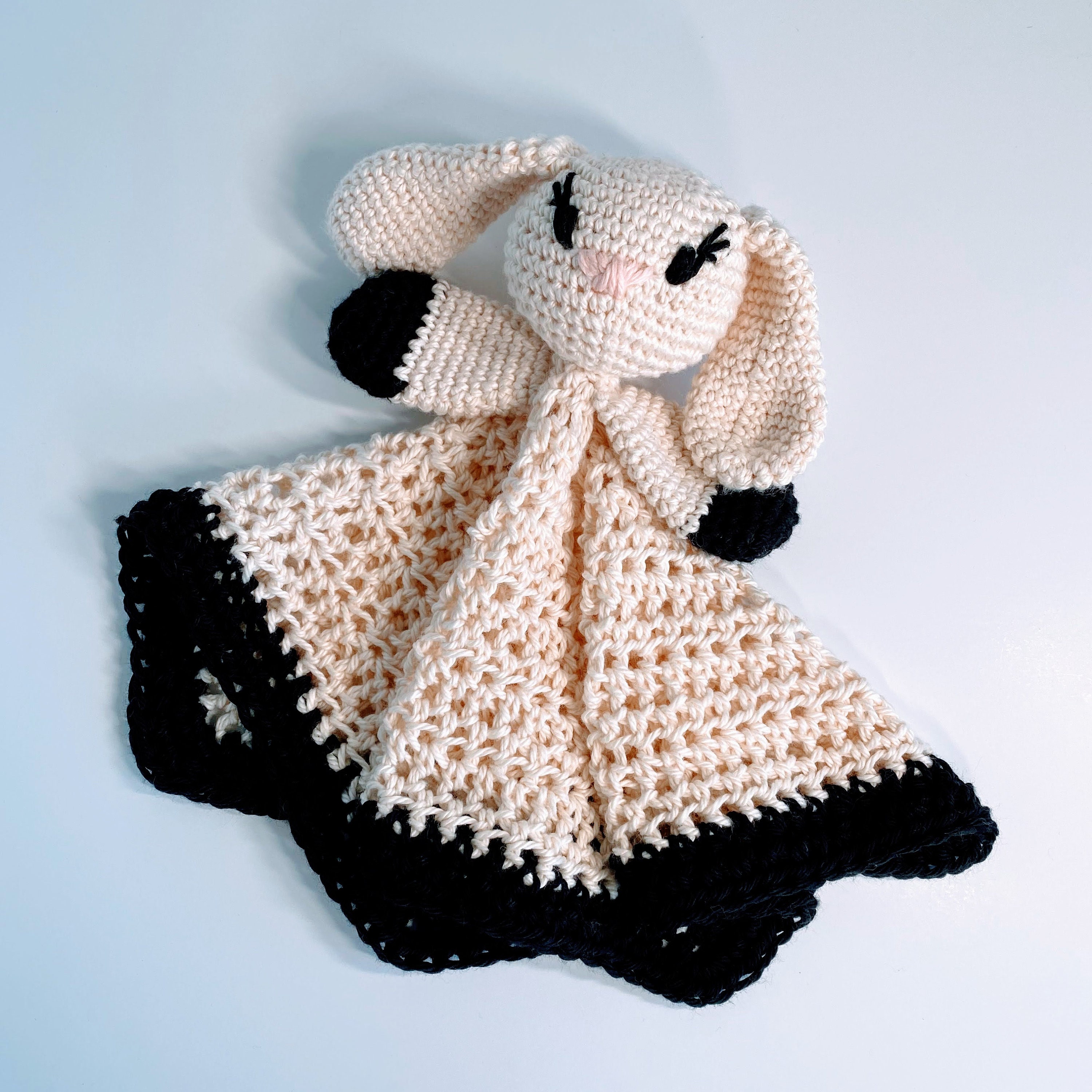 Crochet Bunny Lovey PATTERN - Etsy