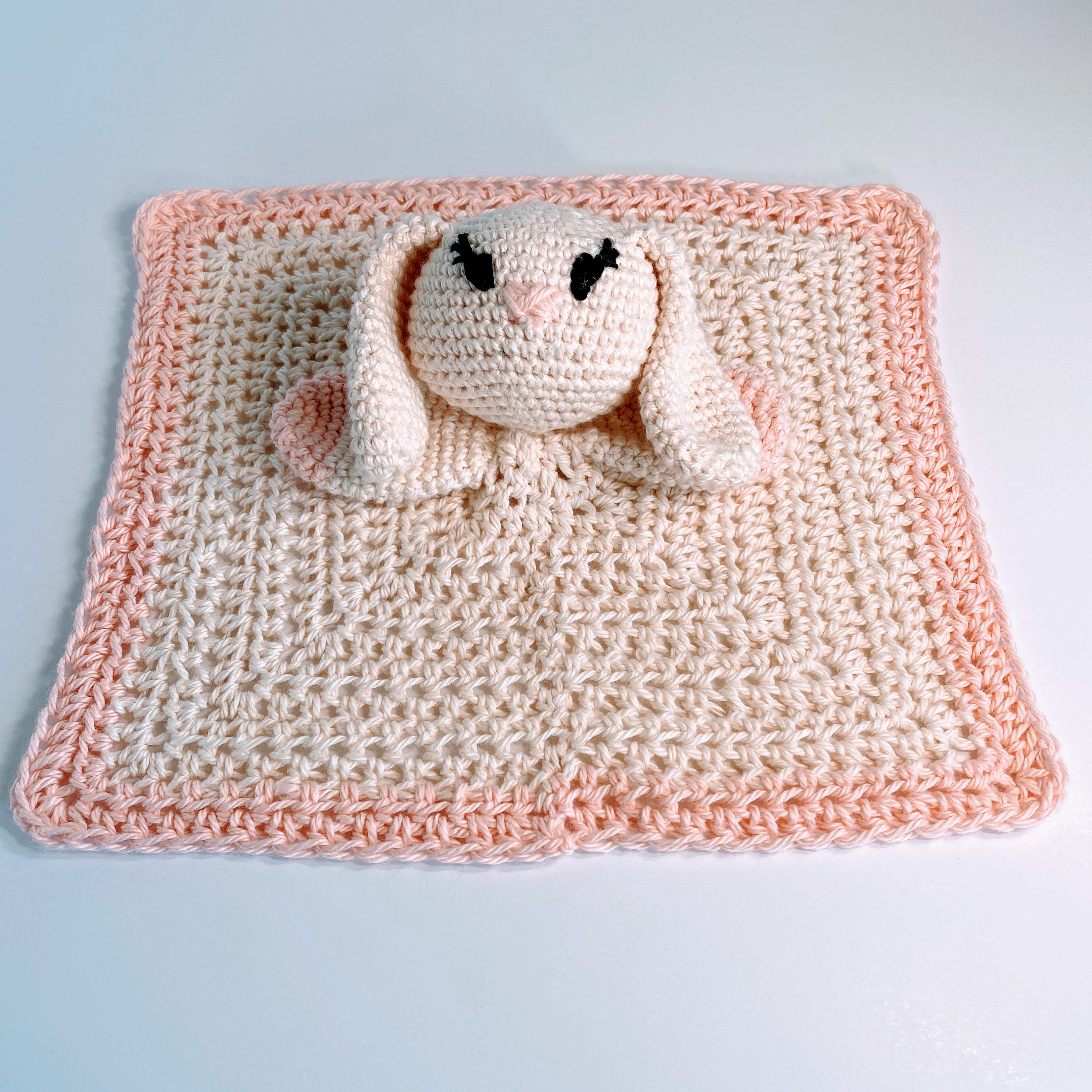 Crochet Bunny Lovey PATTERN - Etsy