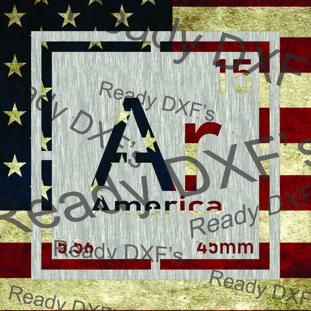 America Element Dxf File Ready Dxfs Digital Download Plasma - Etsy