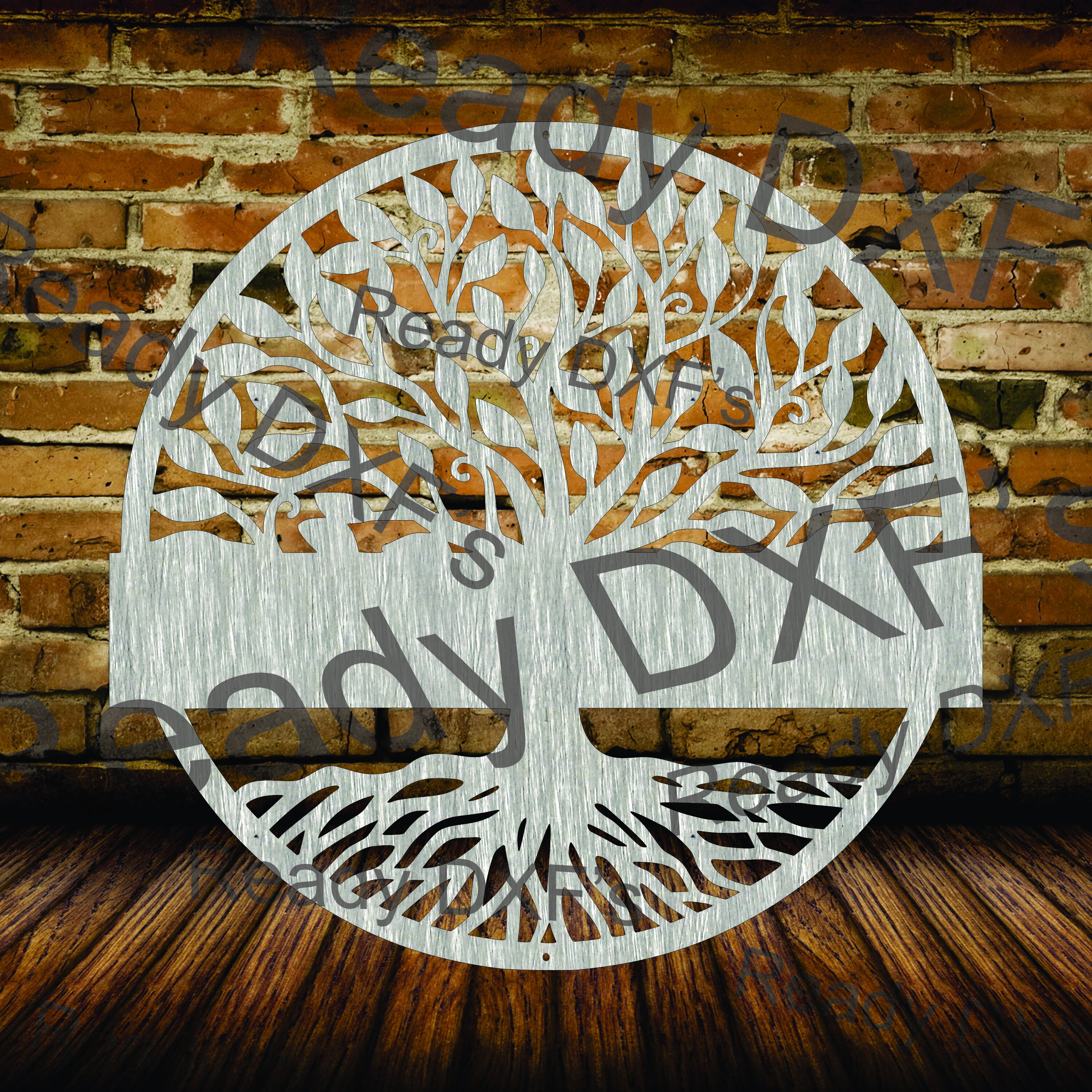 Tree of Life With Name Area Dxf File, Ready Dxfs Digital Download ...