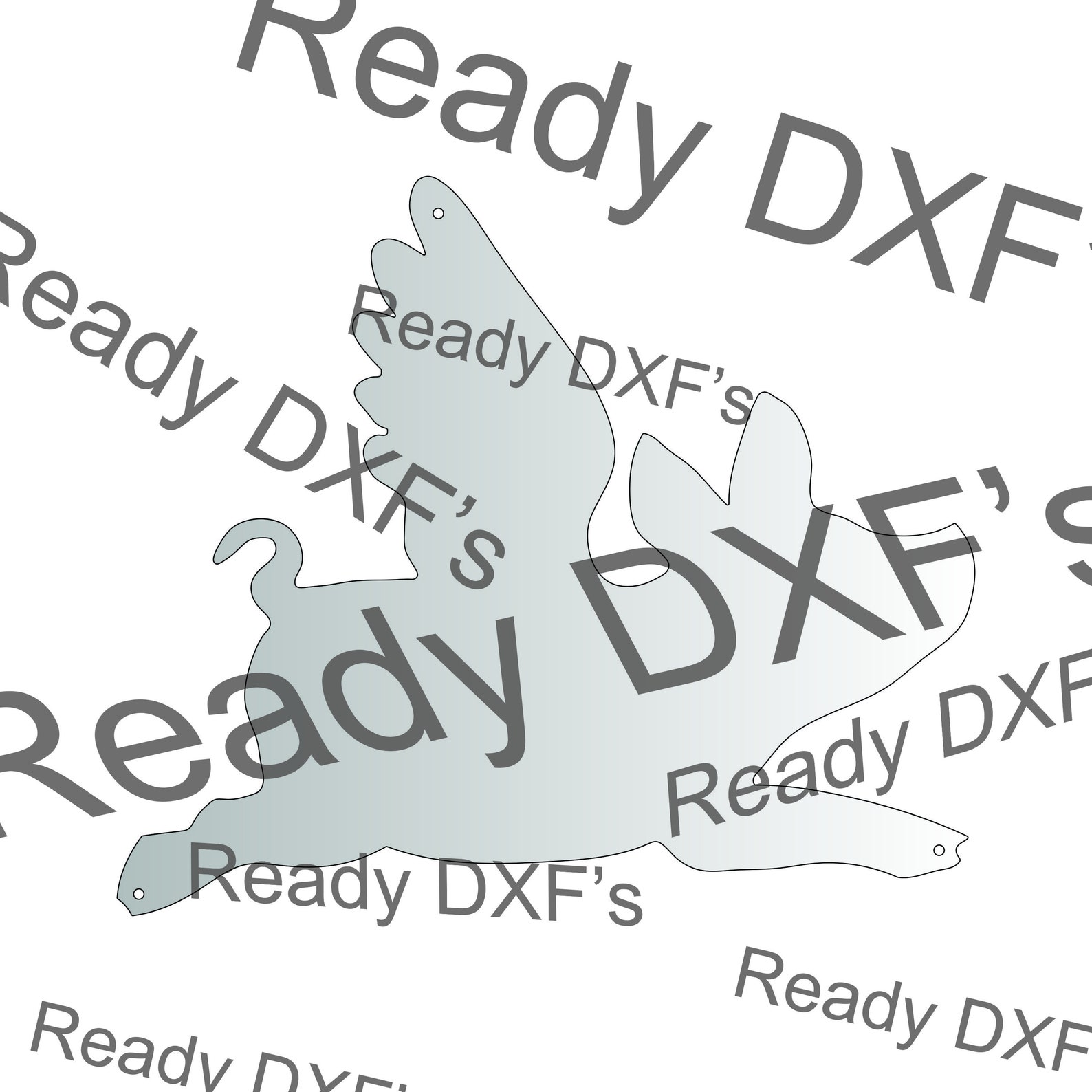 Flying Pig Dxf Ready Dxfs Digital Download Plasma Cutter - Etsy