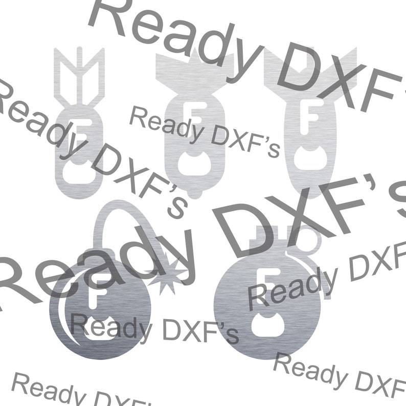 F-bomb Bottle Opener Bundle Pack Dxf File Ready Dxfs Digital - Etsy