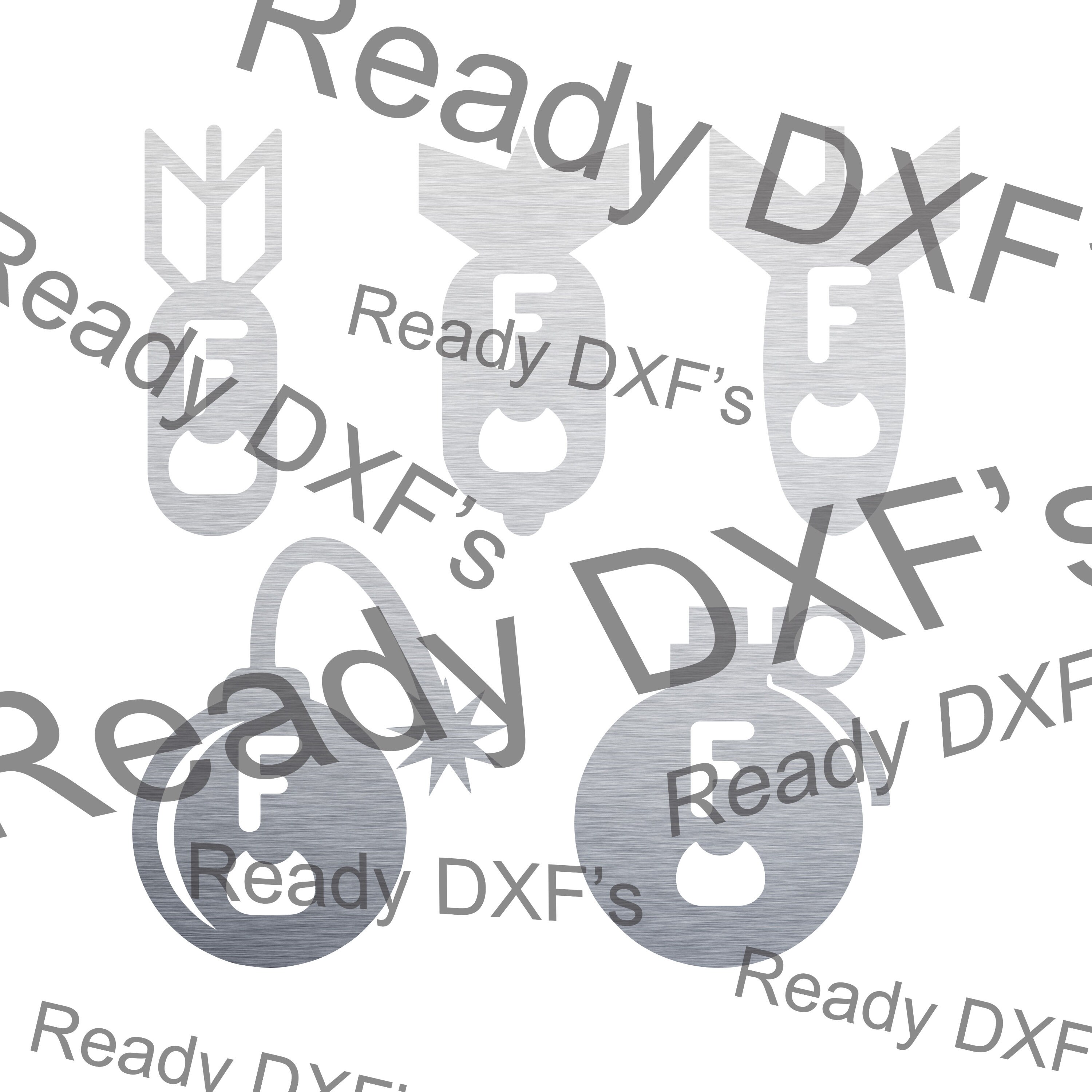 F-Bomb Flaschenöffner Bundle Pack Dxf Datei Ready Dxfs | Etsy