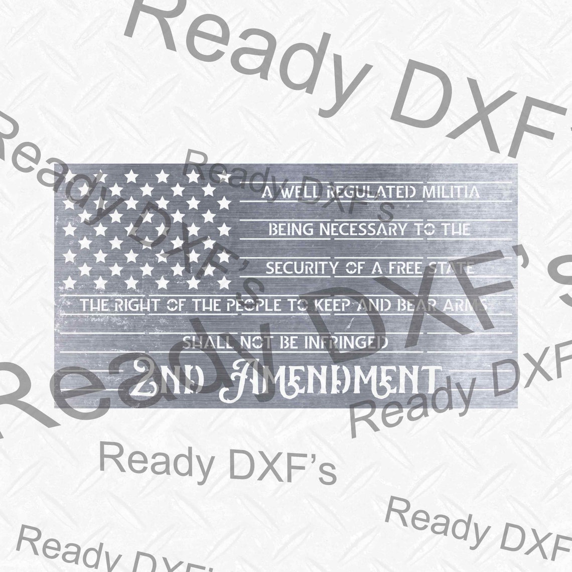 Second Amendment Flag DXF/SVG Ready Dxfs Digital Download | Etsy