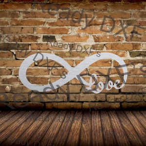 Infinity Love Symbol Dxf File Bundle, Ready Dxfs Digital Download ...