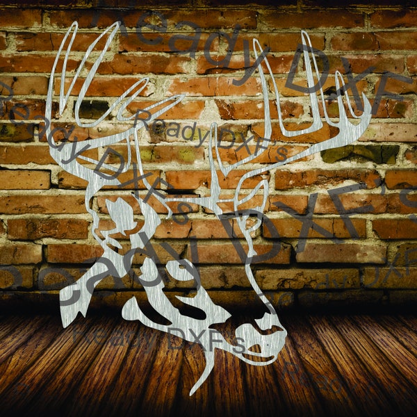 Deer Head Skull Dxf - Etsy