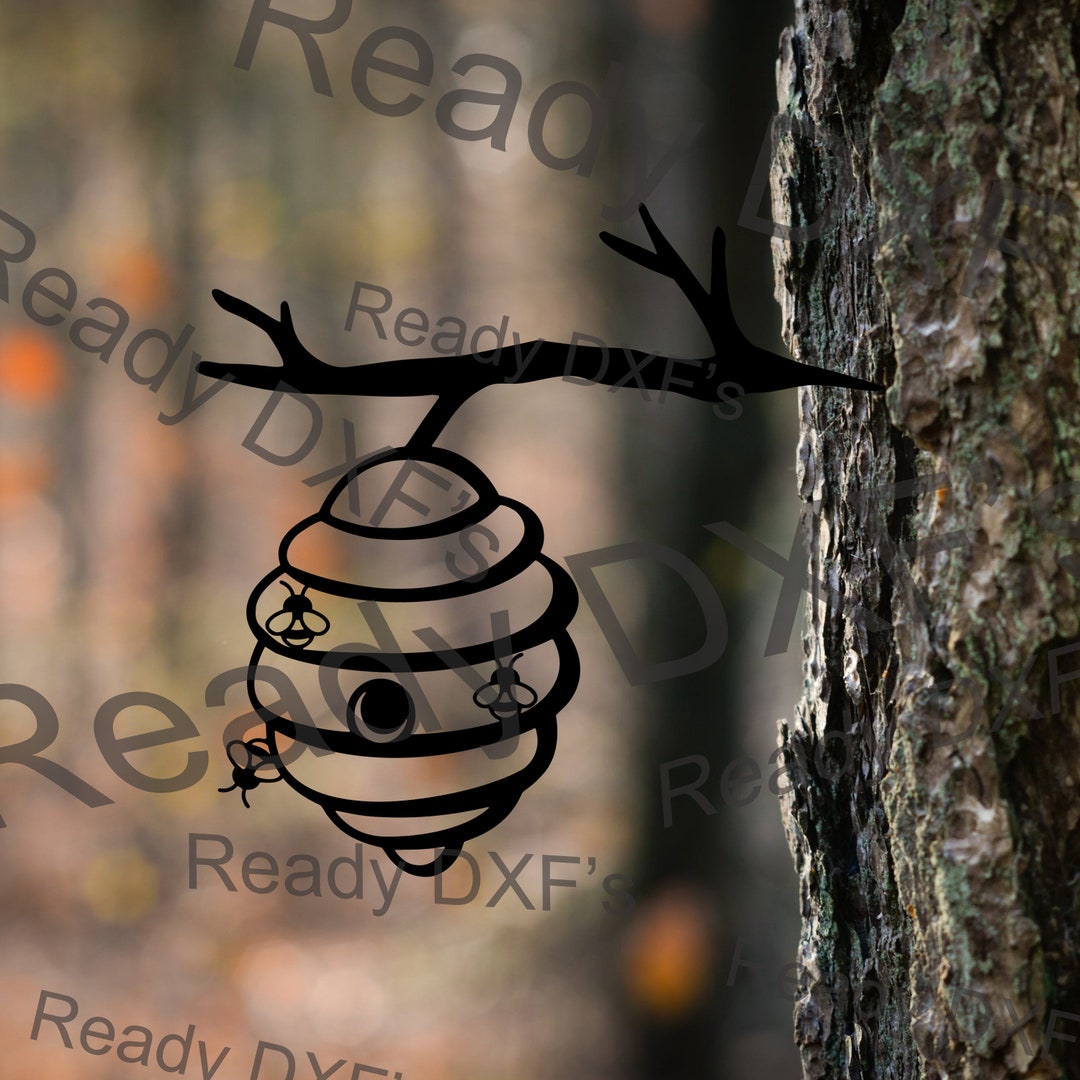Beehive Tree Stake Dxf File Ready Dxfs Digital Download - Etsy Canada