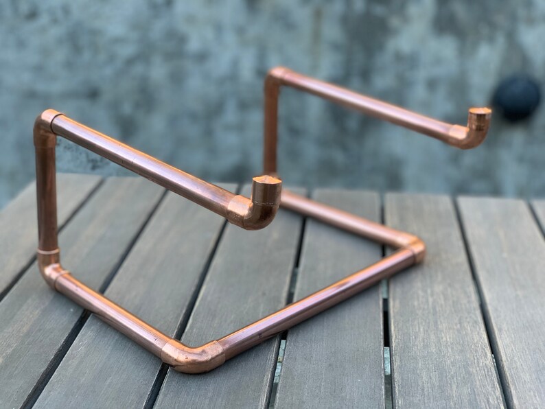 Copper Pipe Laptop Stand Laptop Riser Computer Stand - Etsy