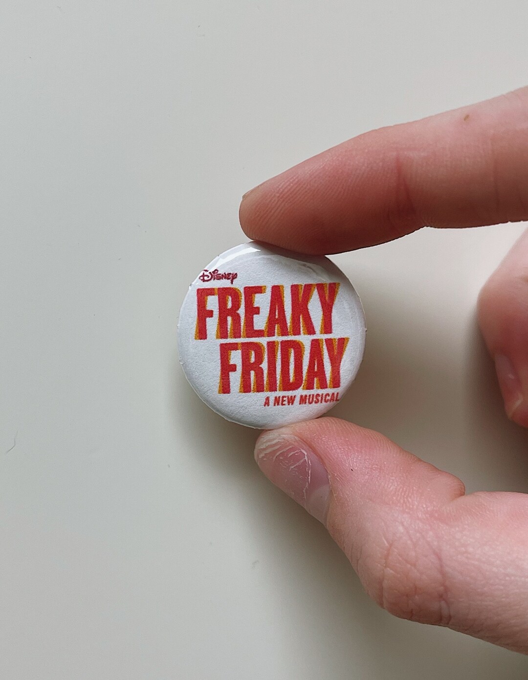 Freaky Friday Musical Pin Back Button - Etsy