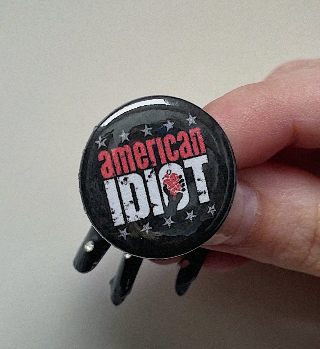 American Idiot Musical Pin Back Button - Etsy
