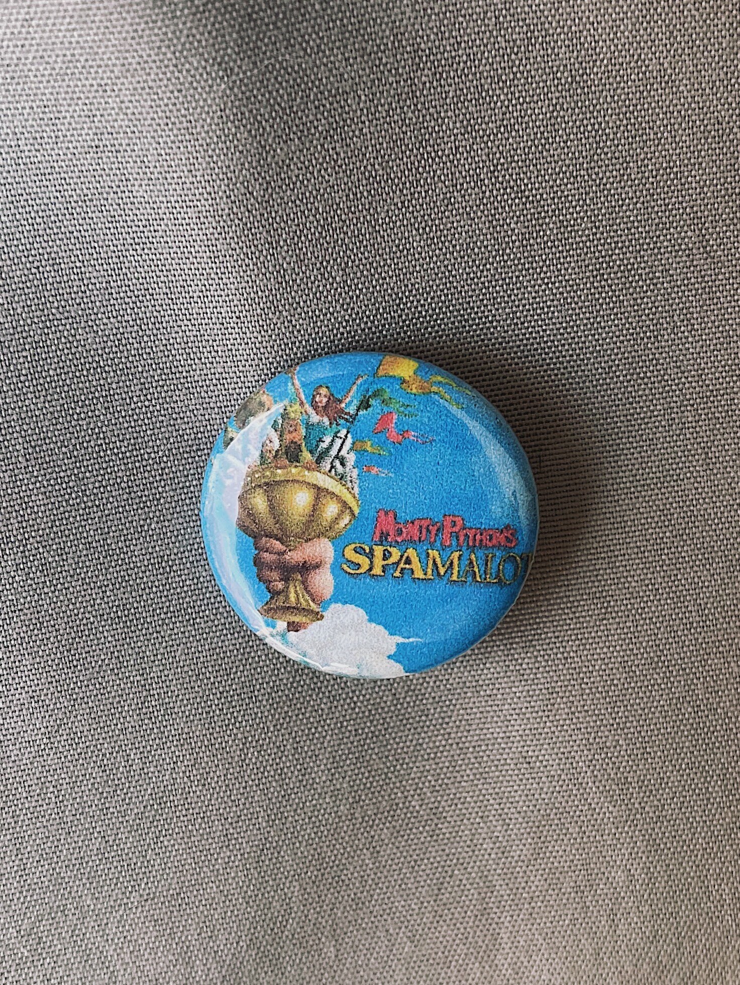 Spamalot the Musical Pin Back Button - Etsy
