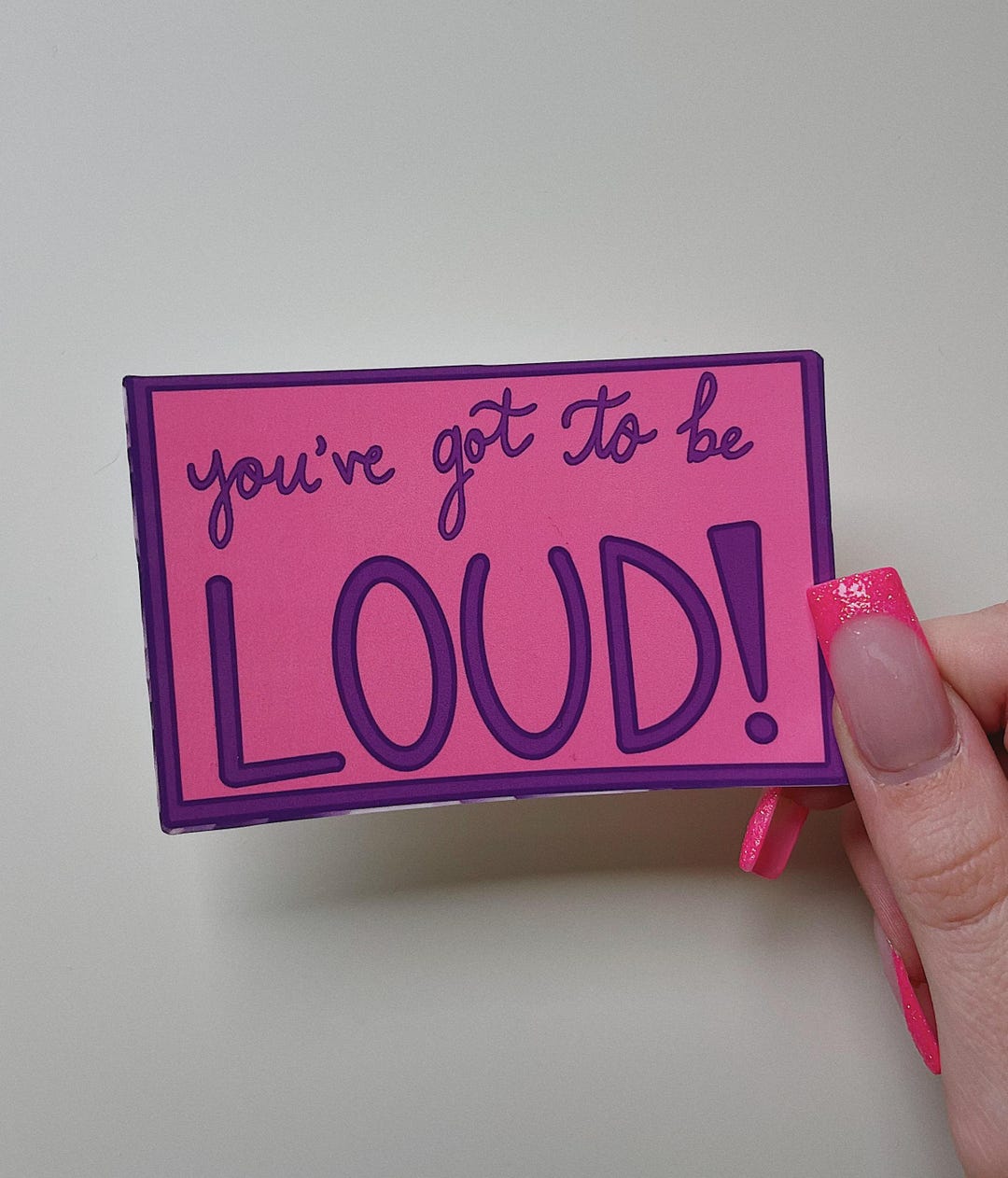 Matilda the Musical “loud” Quote Vinyl Sticker Mrs. Wormwood - Etsy