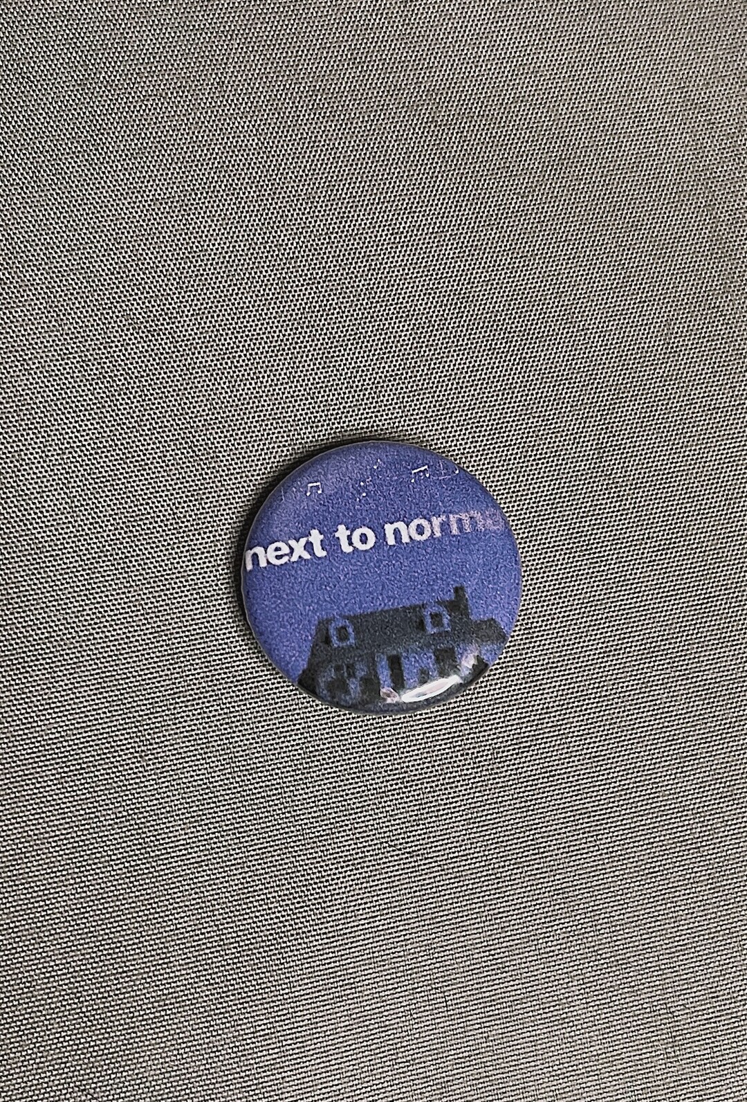 Next to Normal Musical Pin Back Button - Etsy