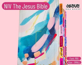The Jesus Bible With Tabs Installed - Etsy