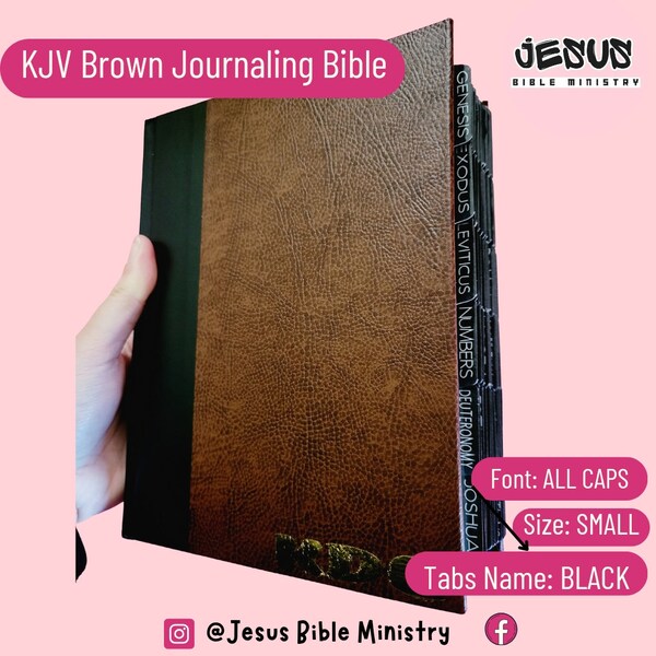 Tabbed Bible Kjv - Etsy