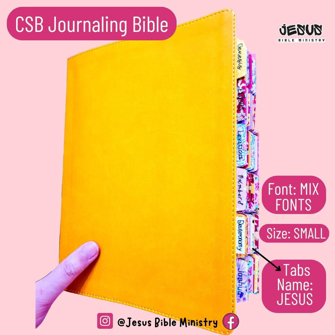 Personalize Bible Csb Lifeway Women S Bible Marigold Leathertouch